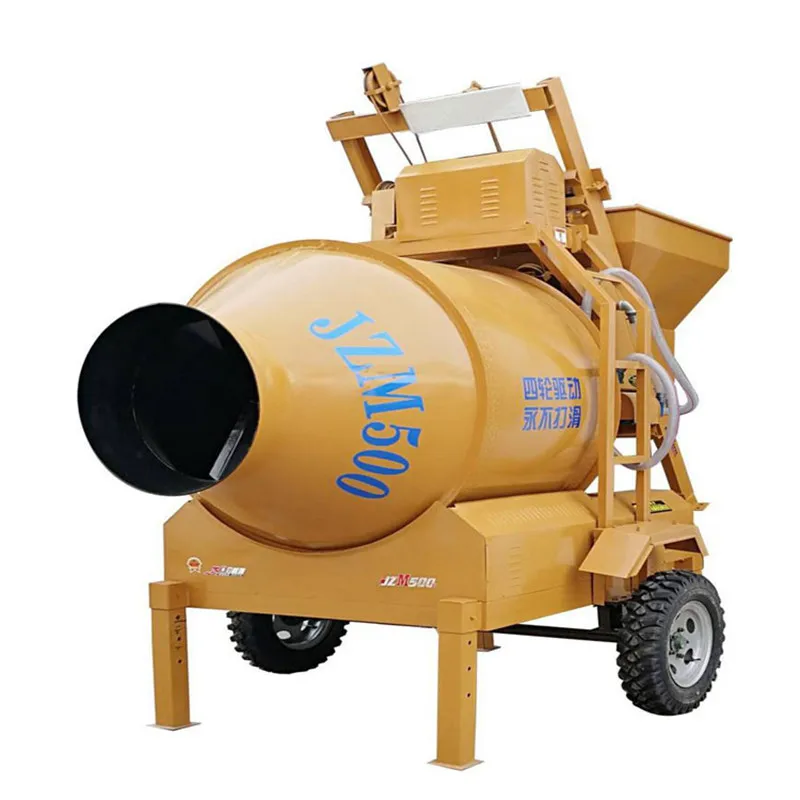 High Efficiency JZC350 Concrete Mixer - Portable & Durable