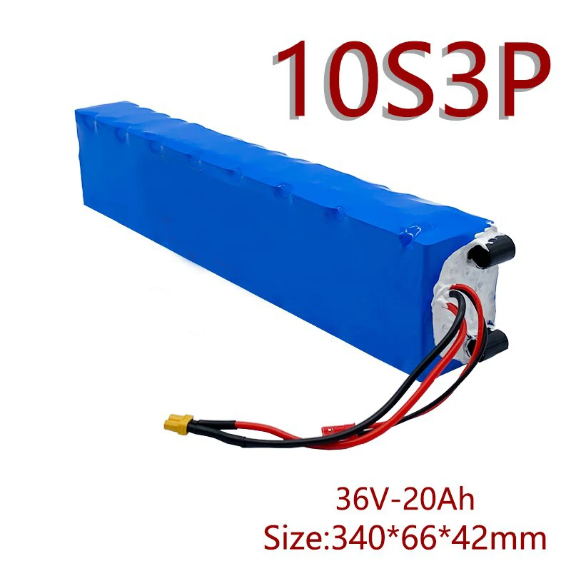 36v Lithium-ion Battery Pack 40ah10s3p Electric Bicycle Lithium Battery ...