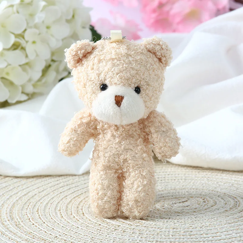 Plush Bear Soft Toy Custom Plush Doll Keychain Small Plush Toy Factory ...