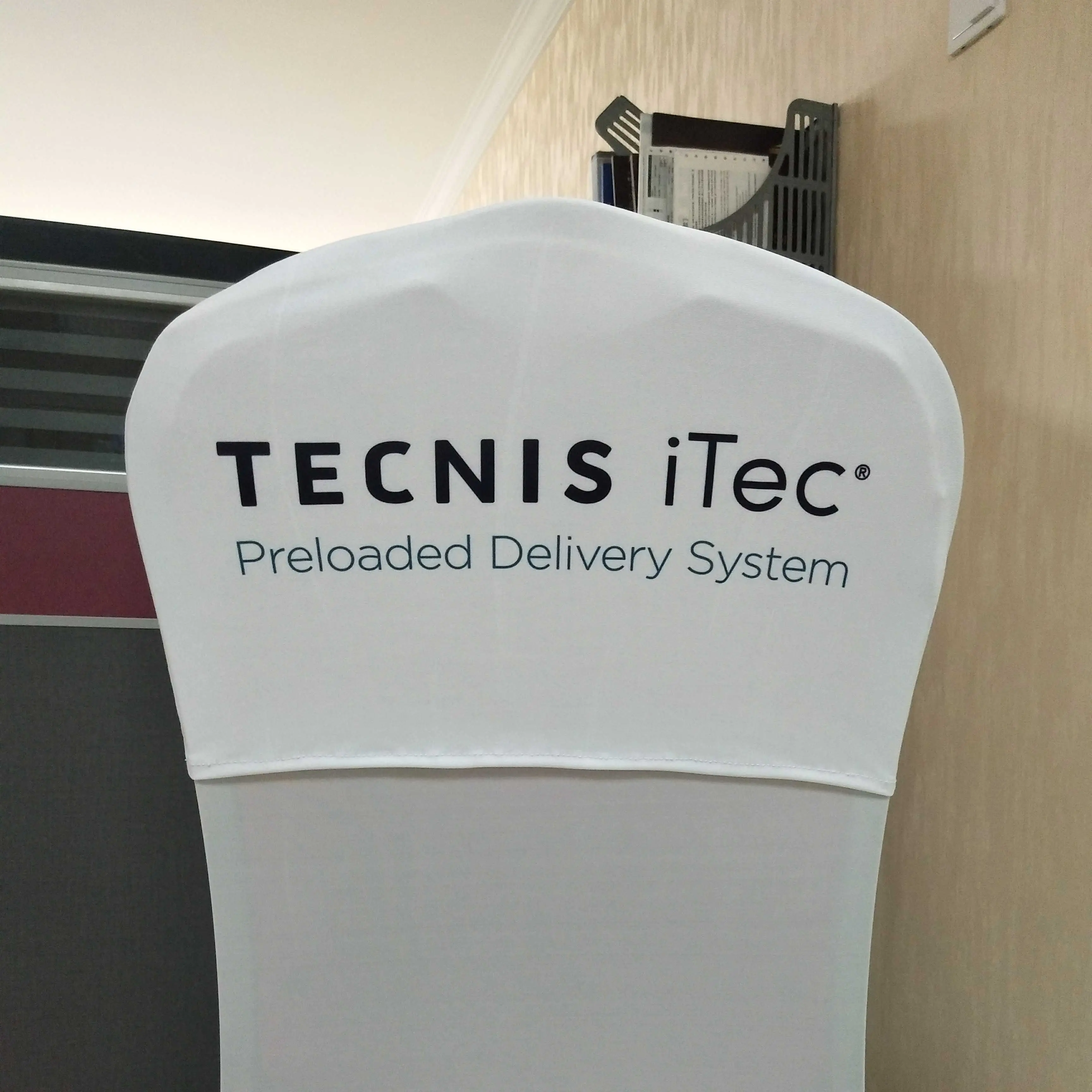 Support Samples Custom Logo Party Stretch Fabric Dining Banquet Seat ...