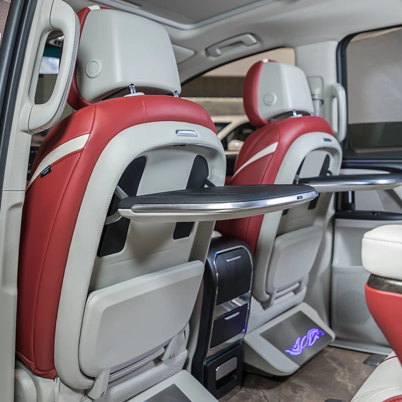 Commercial Vehicle Modified Multi-functional Hidden Car Seat Table Drag With Leg For Gl8 653/652 ...