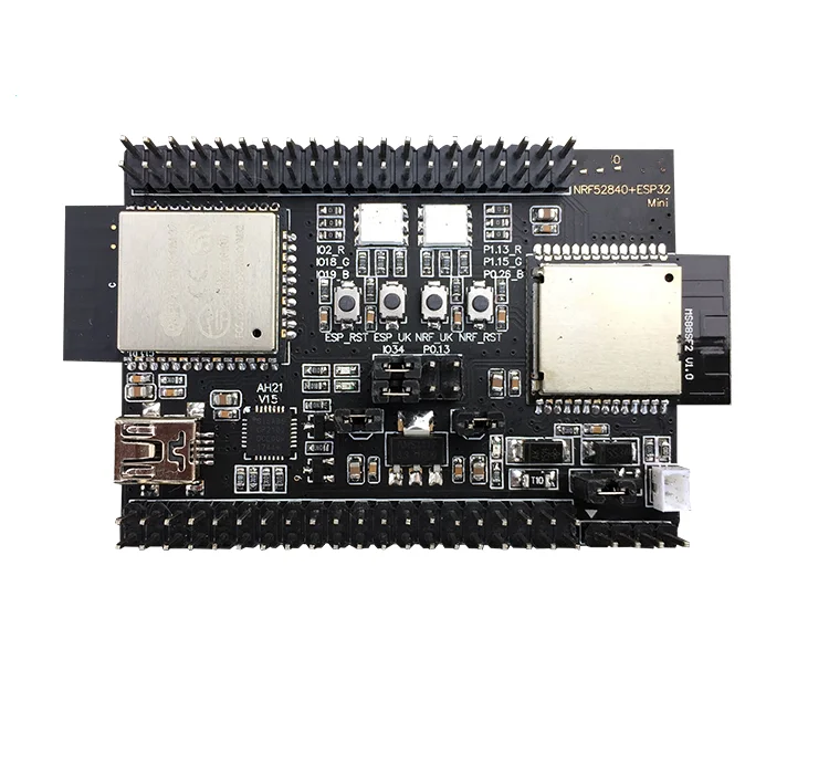 Nrf52840 Development Board + Esp32 Mini Supports Zigbee / Ble5.0 / Wifi - Buy Nrf52840 ...