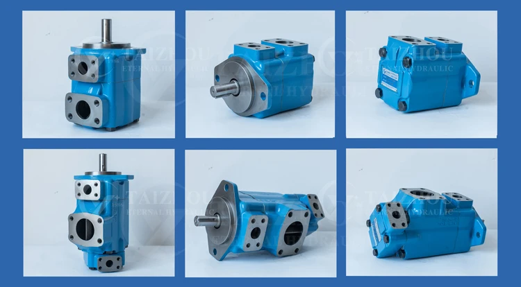 Single Double Triple Hydraulic Oil Pump For Excavating Machinery,45vq ...