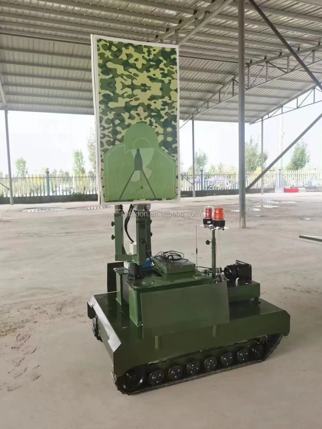 Tracked Vehicle Chassis Light Rubber Track Undercarriage Rubber Track ...