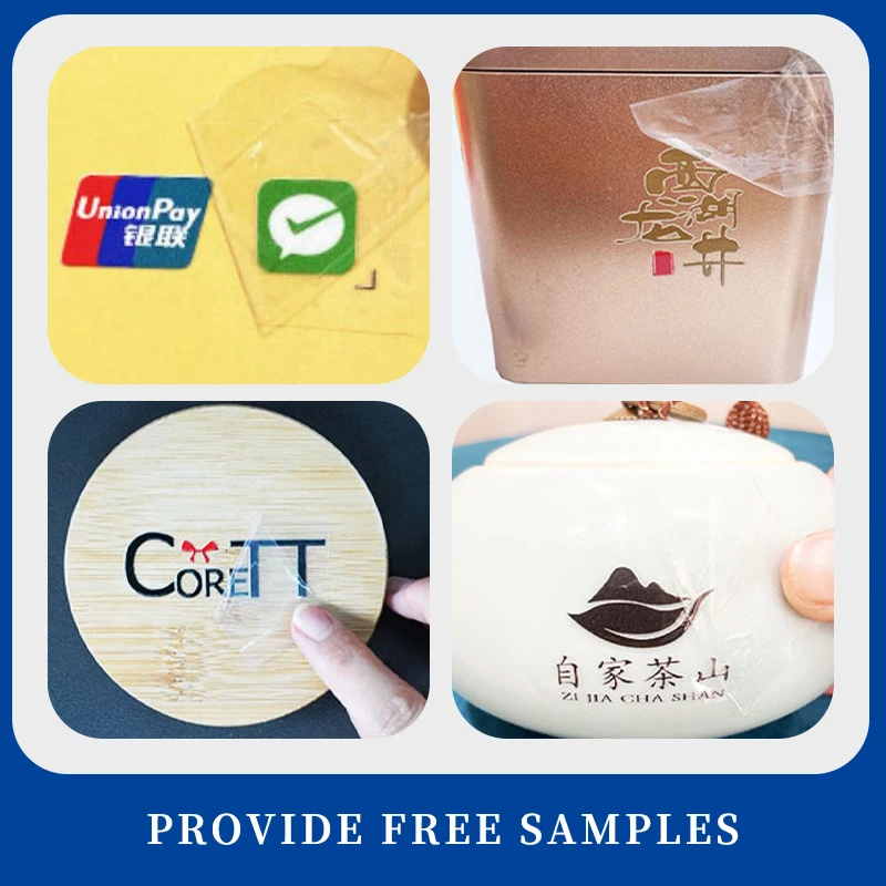 Custom Design Logo Uv Transfer Sticker White Label Products For Metal ...