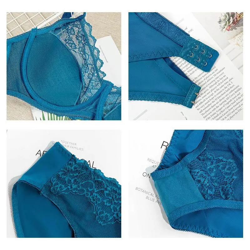 Shop Our Hot Sale E F Thin Cup Bra & Panties Set for Plus Size