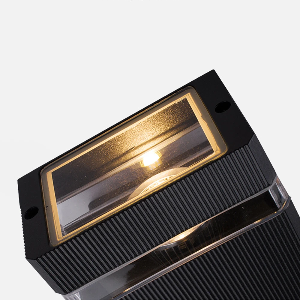 Hofoled Outside Square Up And Down Lights Outdoor Wall Light Sconce ...