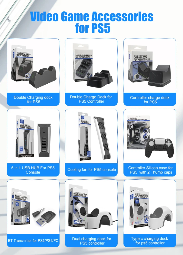 Ps5 Silicon Analog Extenders Thumbstick Grips Cover For Ps5 Dualsense ...