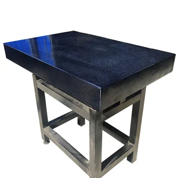 Meja Pengujian Plat Permukaan Kalibrasi Granit Hitam Presisi Lab - Buy ...