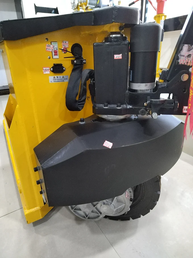 Weliftrich 3-Ton Off-Road Electric Pallet Jack Steel Pallet Loader with ...