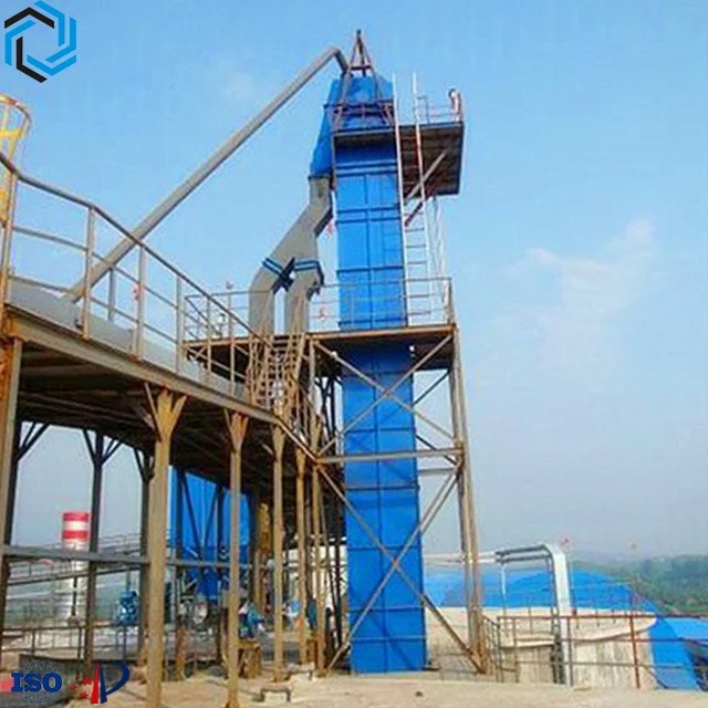 OEM Automatic Z-type Bucket Elevator with Hopper Tilting System Lifting ...
