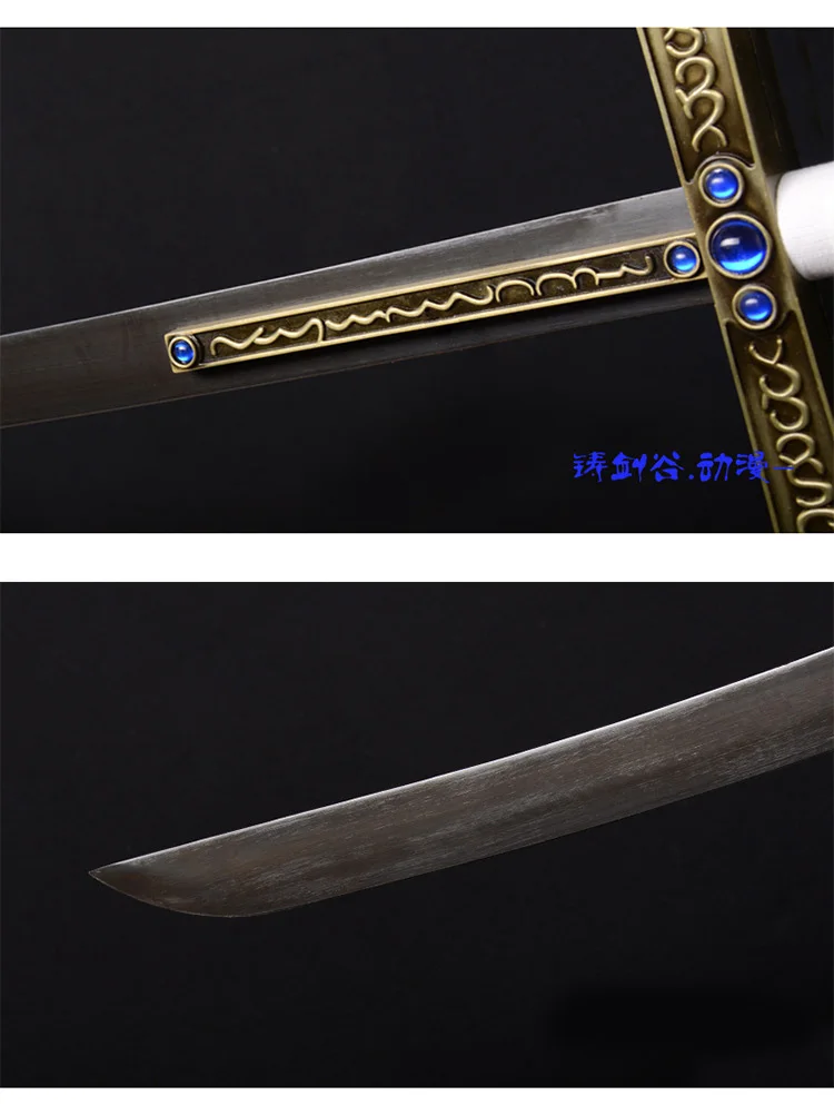 Hot Selling 124cm 120cm Cosplay Sword One Piece Anime Dracule Hawk Eyes ...