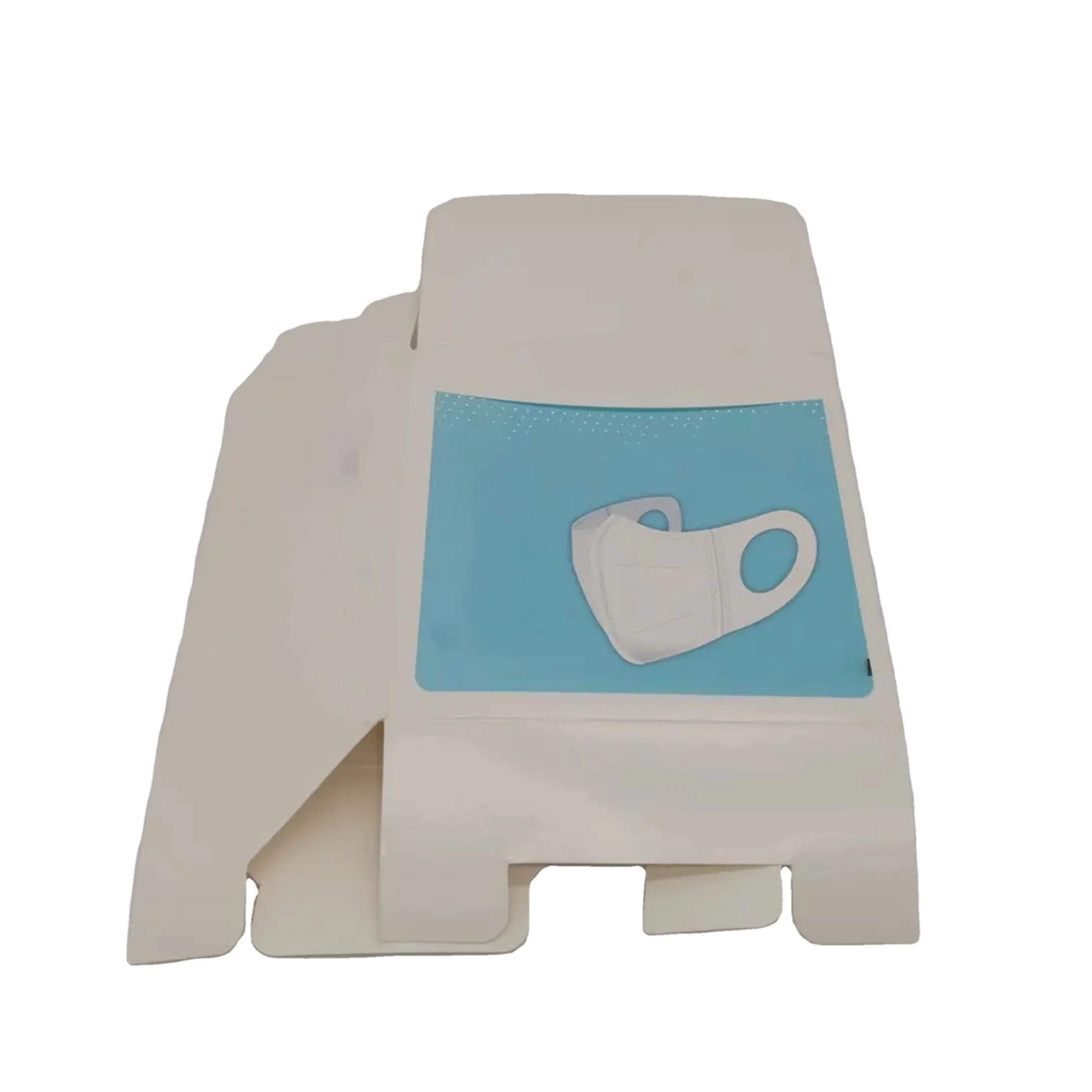 Folding Packaging Surgical Mask Box Mask Packaging Box Facial Sheet ...