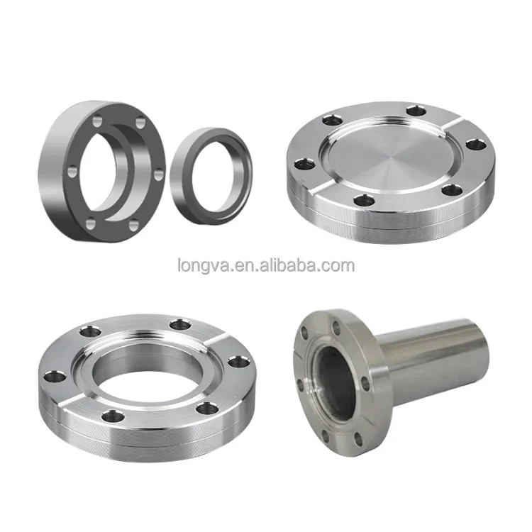 Semiconductor Vacuum Flange Fittings Conflat Flange CF16-CF250 CF Bored ...