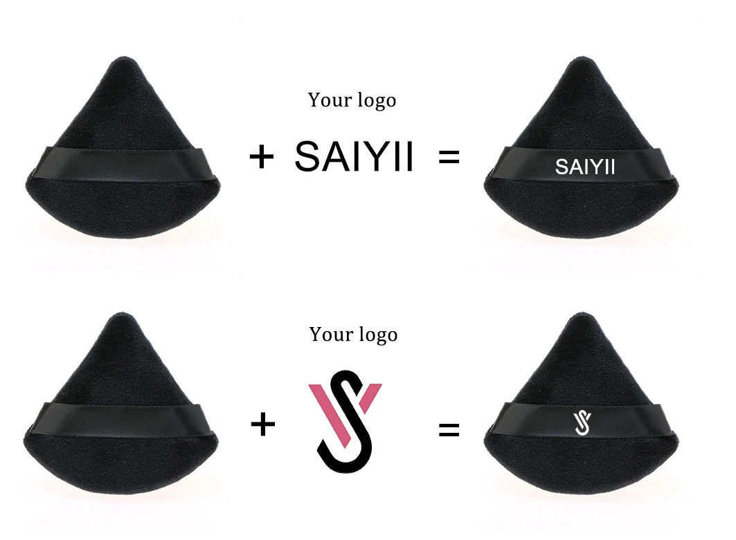 SAIYII Top Seller Triangle Powder Puff Makeup Sponge