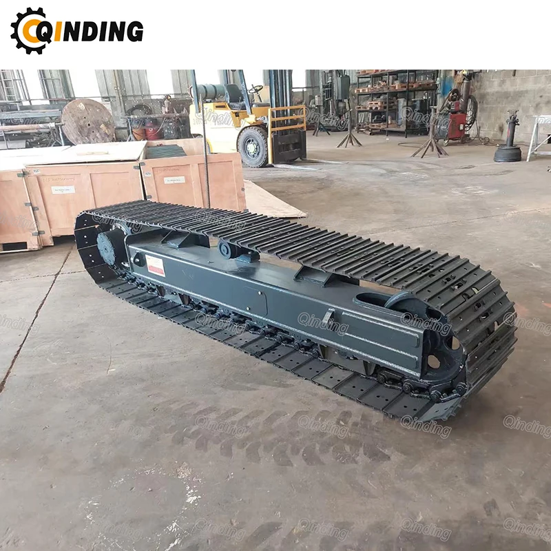 QDST-8T 8Tons Steel Robot Track Chassis Undercarriage for Machine ...
