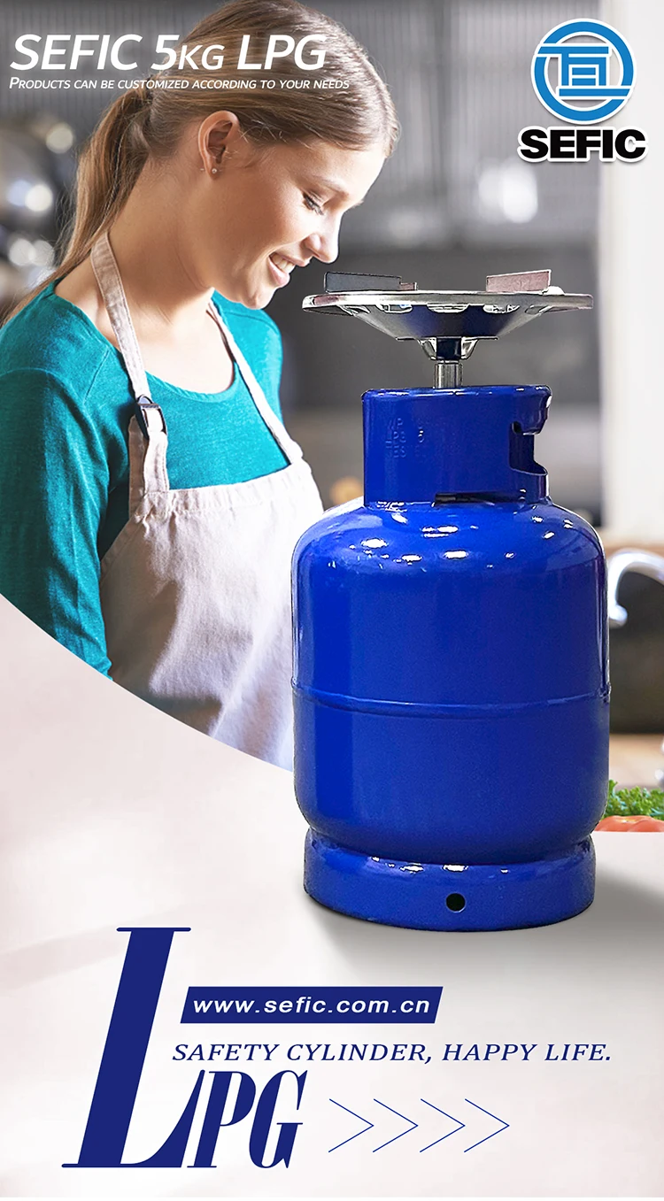 5kg/12l Empty Gas Cylinder Price - LPG Canisters from SEFIC