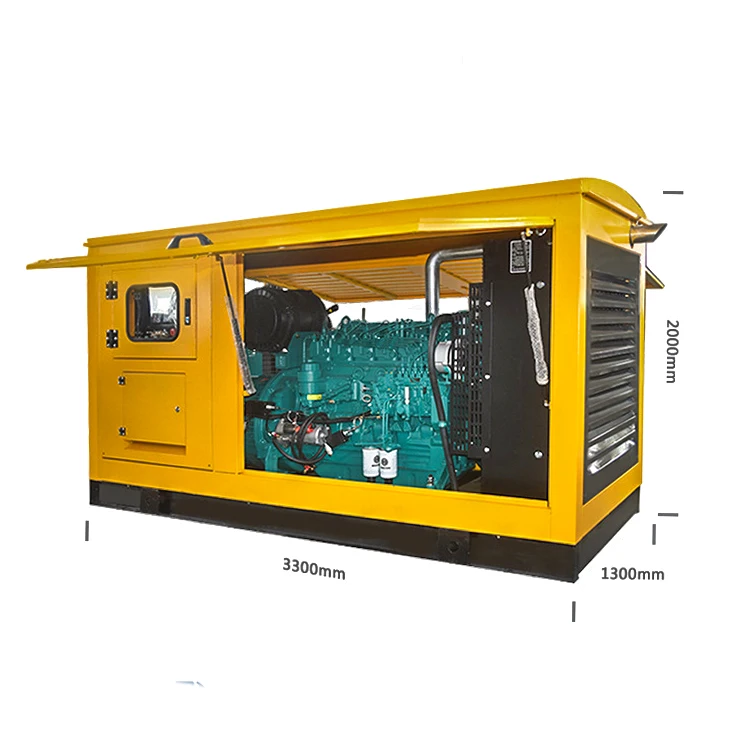 Big Power Genset Industrial Soundproof Container Type 1 Megawatt Diesel ...