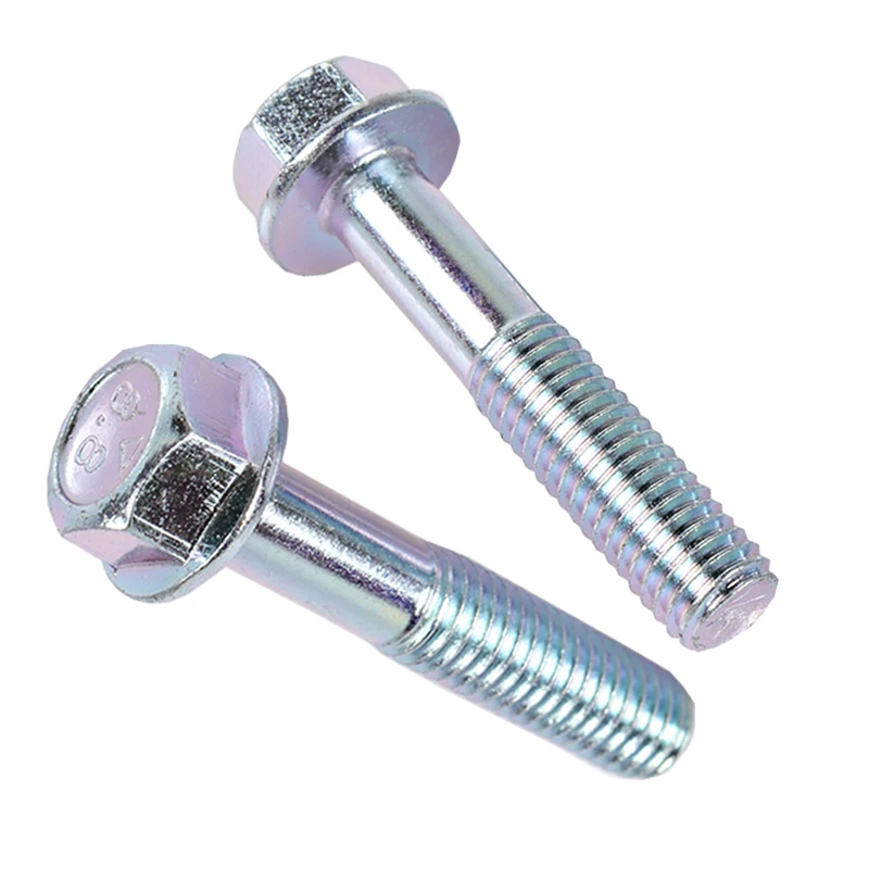 Supply Oem Odm High Quality M8 M10 White Hex Flange Bolt - Buy High ...