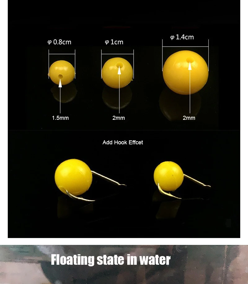 Spinpoler Eps Stoppers Fishing Floats Beads Bottom Beans Foam Floats ...