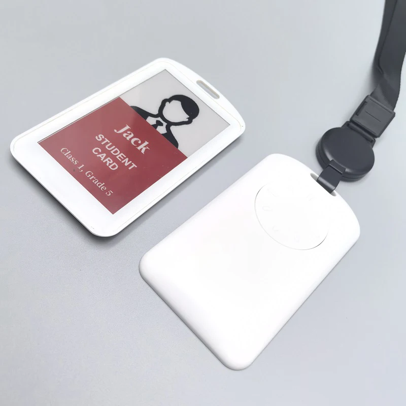 E Ink Electronic Paper Display Work Badge for Office Employees - OEM