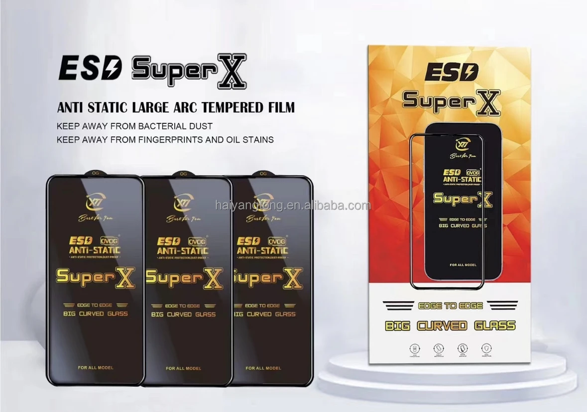 Hyto Super X Tempered Glass For Iphone 15 Anti Static Tempered Glass ...