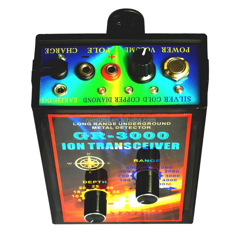 Remote Ionic Search System Gr-3000 Underground Metal Detector Gr3000 ...
