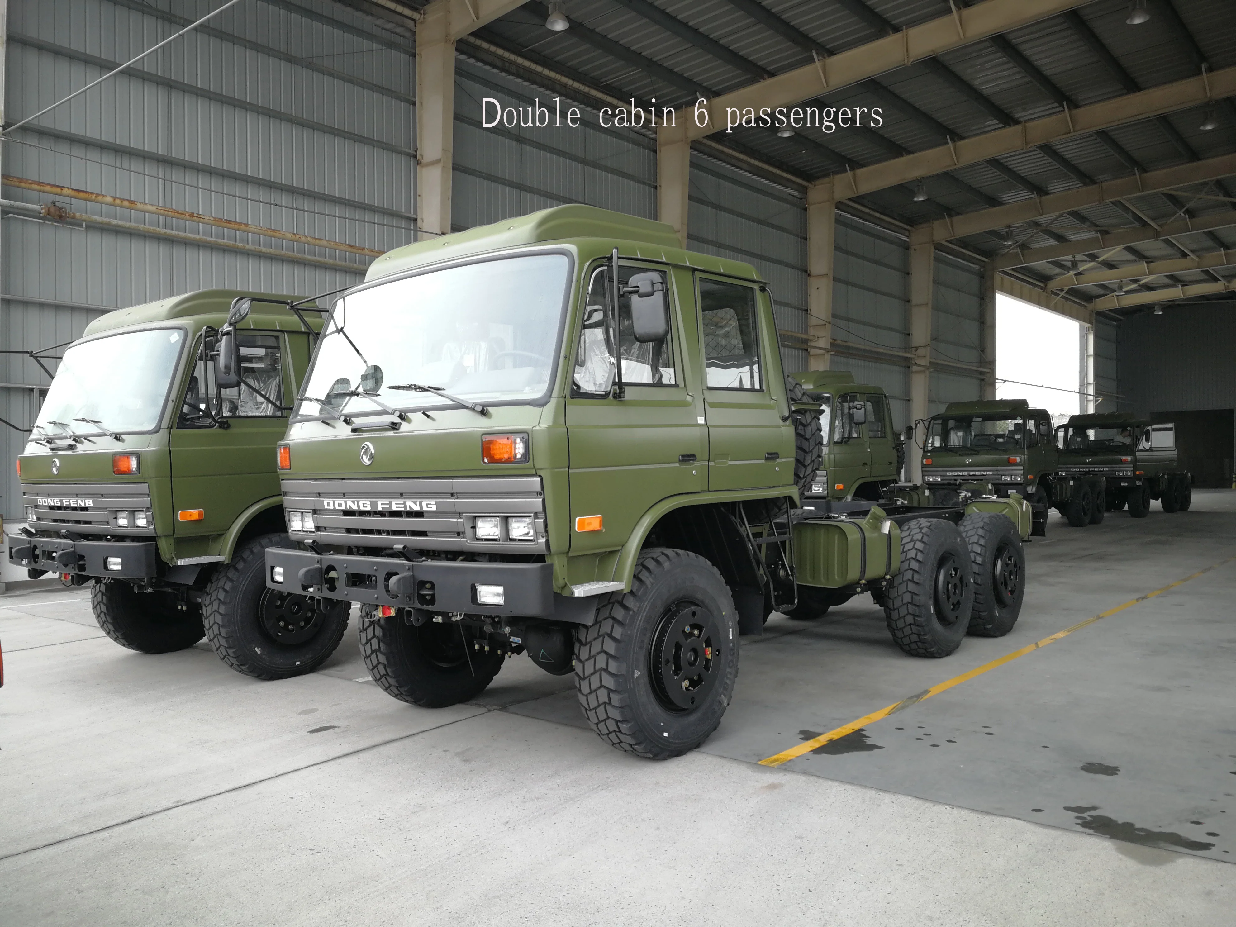 Dongfeng EQ2102 6x6 RHD off-Road All Terrain Cargo Truck