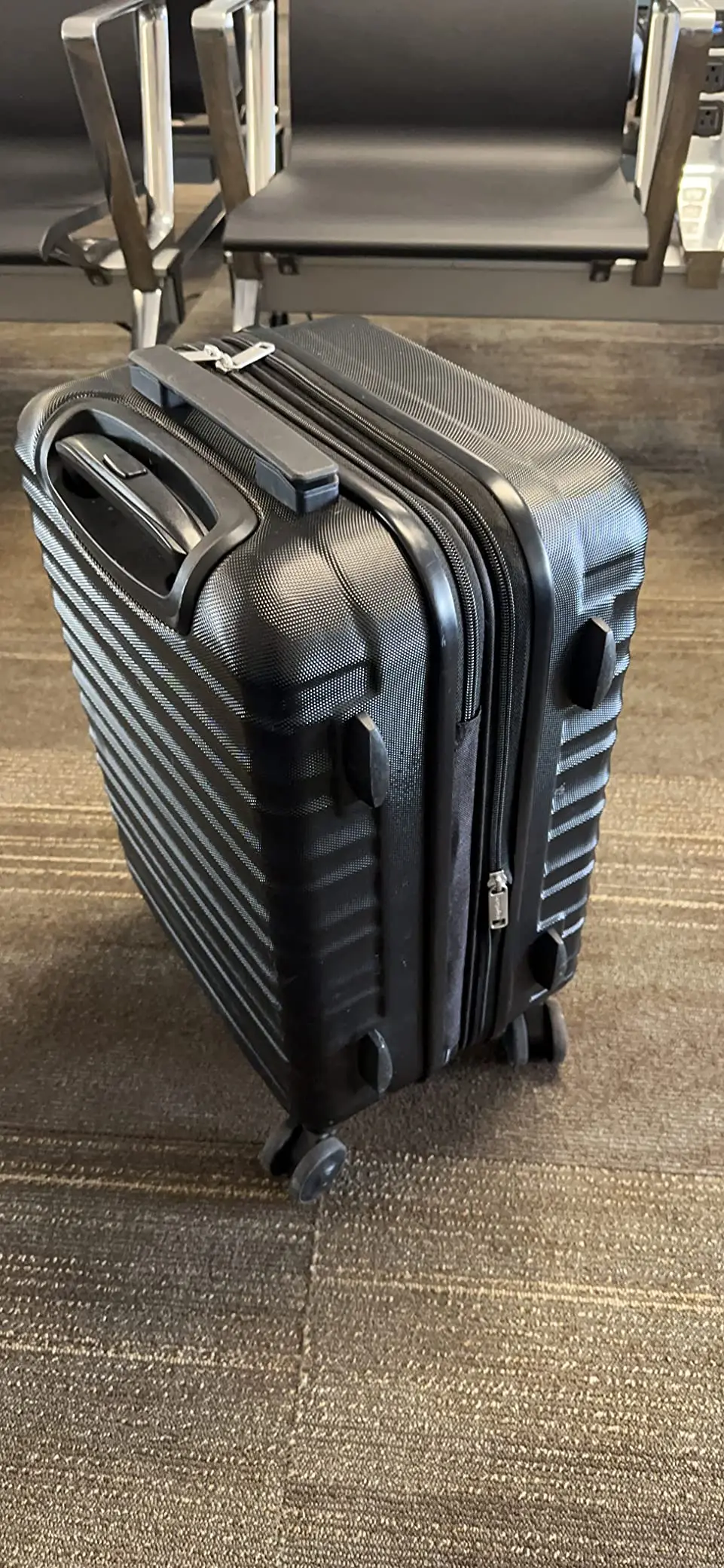 Travel in Style with Our Suitcase Three-Piece Set Aluminum Frame