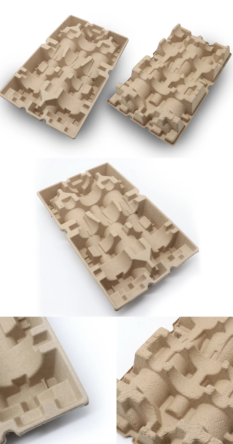 Eco-friendly Wine Shippers - Biodegradable Pulp Trays