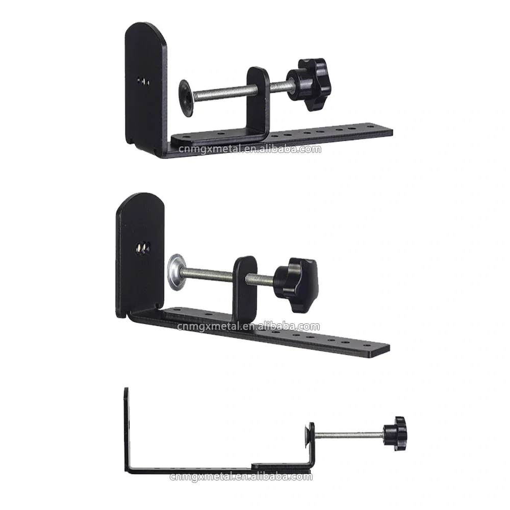 High Quality Different Black Clamps Metal Desk Table C Clamps