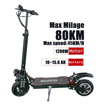 M1 Pro Hot Sale 60v 1200w E Scooters Powerful Adults 10inch Foldable ...
