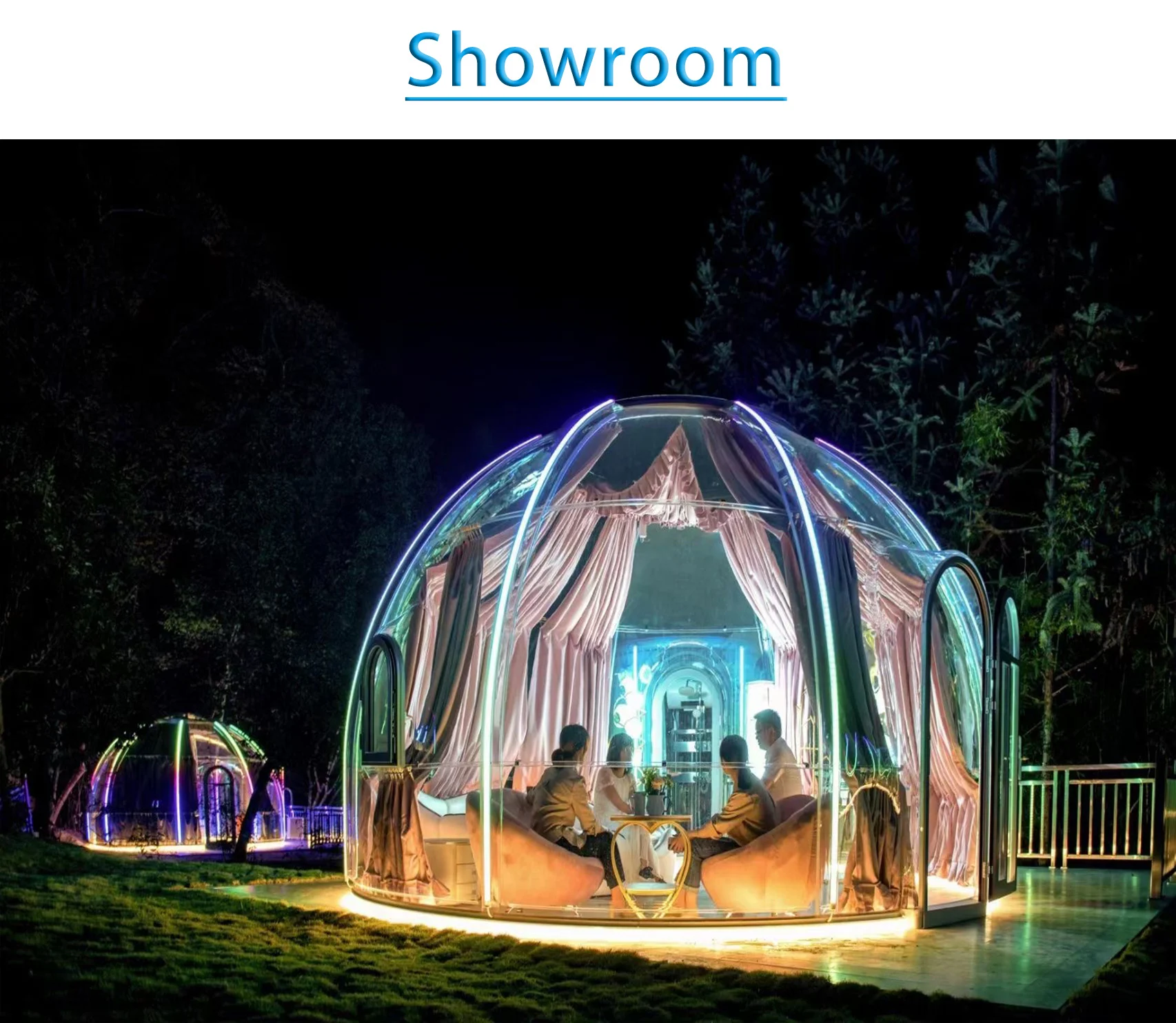 Waterproof Windproof Bubble House Dome House Bubble Tent House - Buy ...