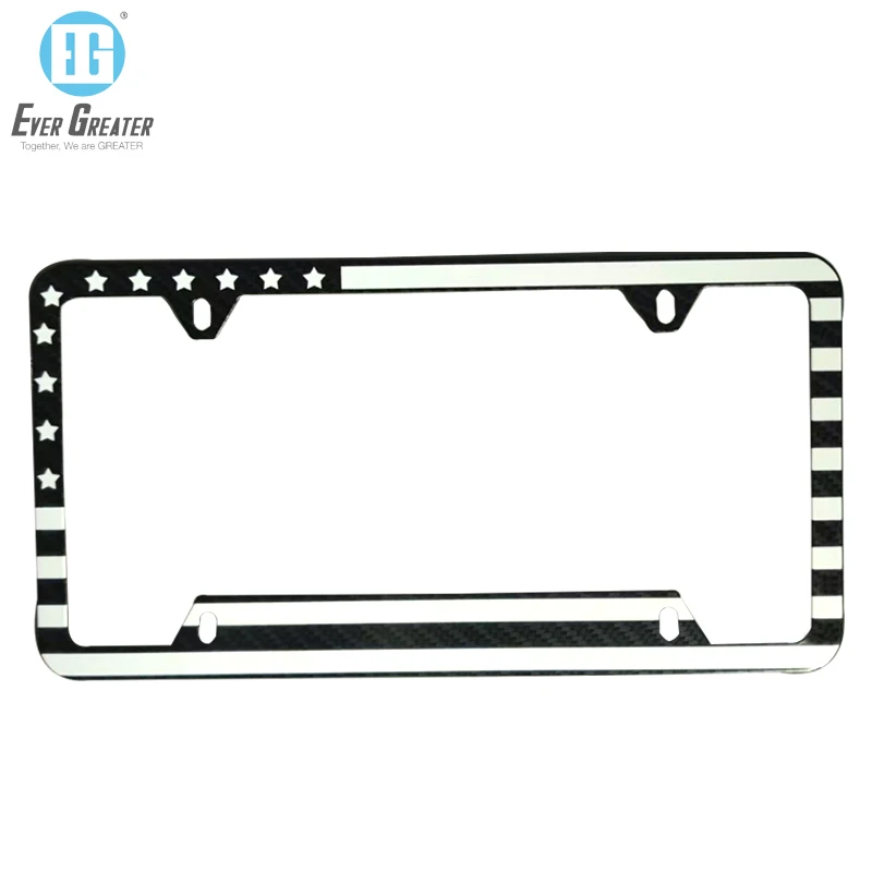Plastic Carbon Fiber Style License Plate Frames Wholesale With ...