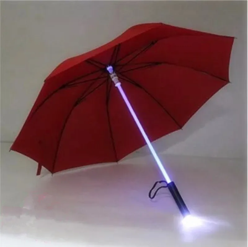 DD2392 Customize 8K Straight Sword Led Umbrella WIth Torch Novelty ...