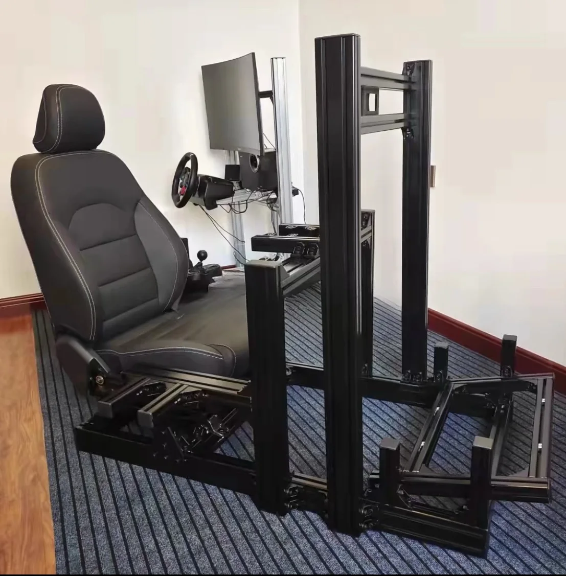 Comes with Screen Stand Chassis Metal Complete Set Flight Simulator ...