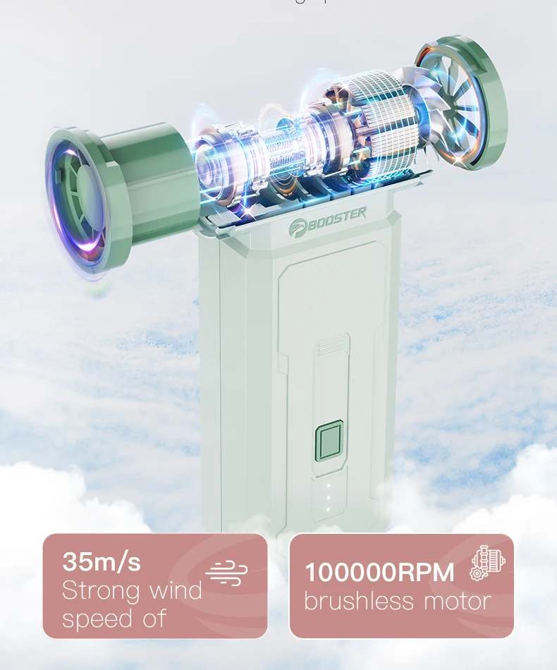 High-speed Turbo Blower Fan - Versatile & Efficient Airflow