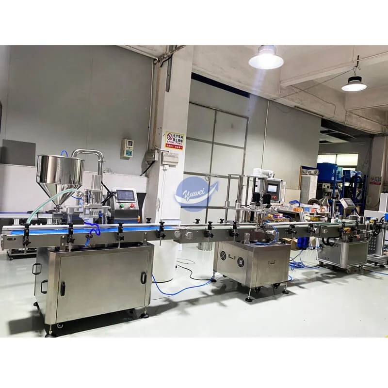 Vertical Filling Machine Liquid Bottle Filling Machine With Stirrer ...