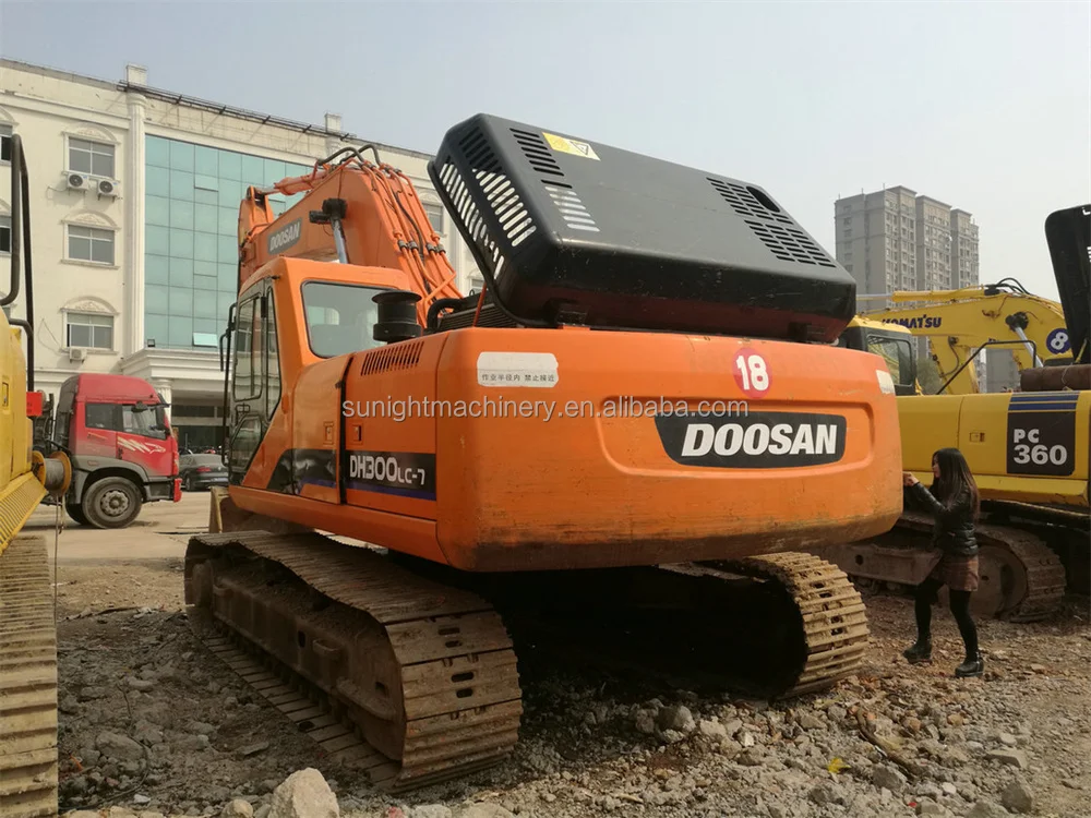 Doosan Dh300LC-7 Used Excavator 2018 Year with 1 Year Warranty ...