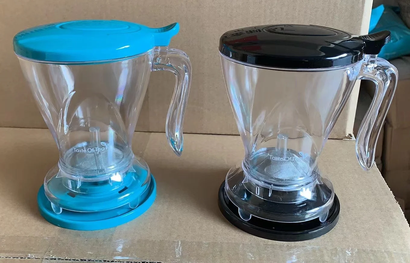 Customized 600ml Bottom Dispenser Smart Easy Tea Steeper Tea Infuser ...