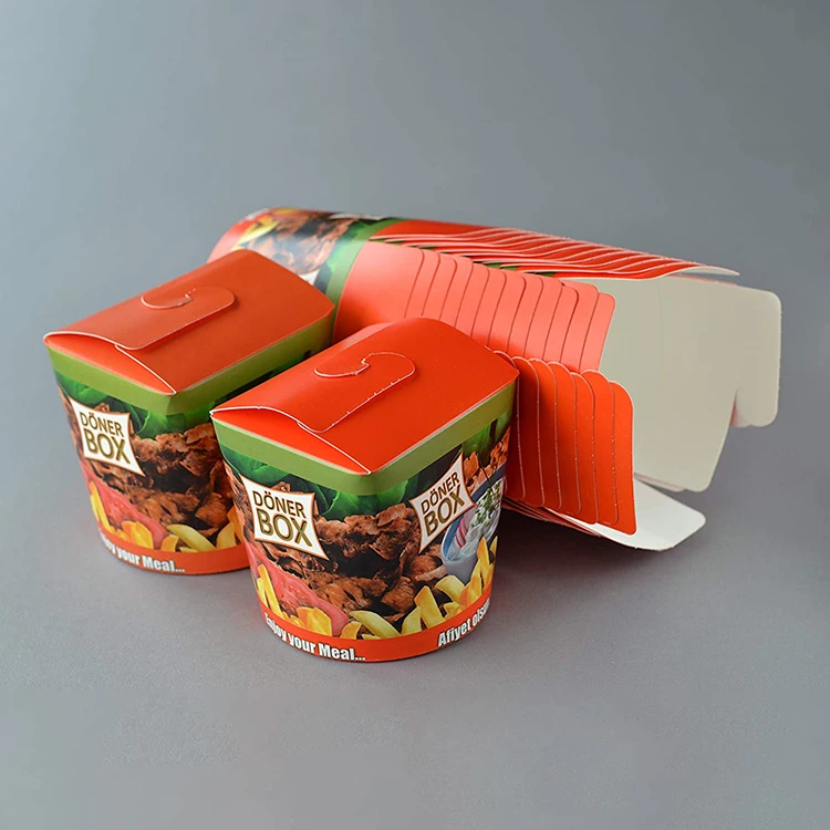 Alibaba.com: 16oz round bottom disposable paper noodle box, cardboard ...