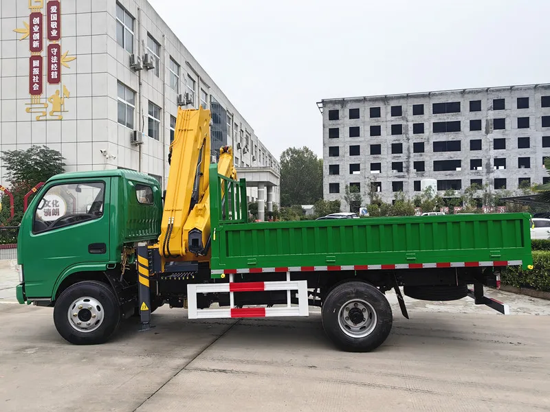 Truck Mounted Crane Hydraulic Knuckle Boom Pickup Folding Crane Light ...