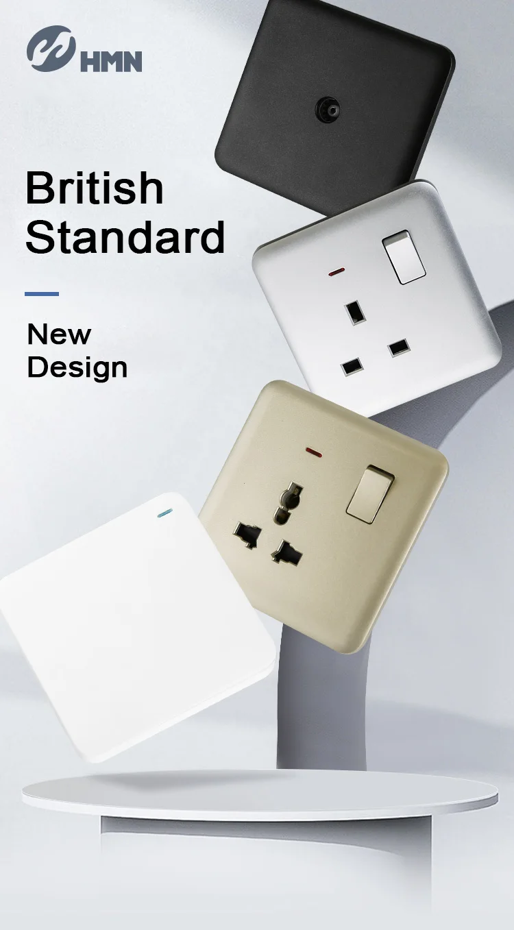 OEM Africa Switched Socket 15A BS UK British Standard MF Socket Multi ...