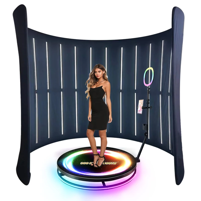 Wholesale Wireless Automatic Rotating Selfie 360 Photo Booth Camera Spin 360 Degree Photobooth ...