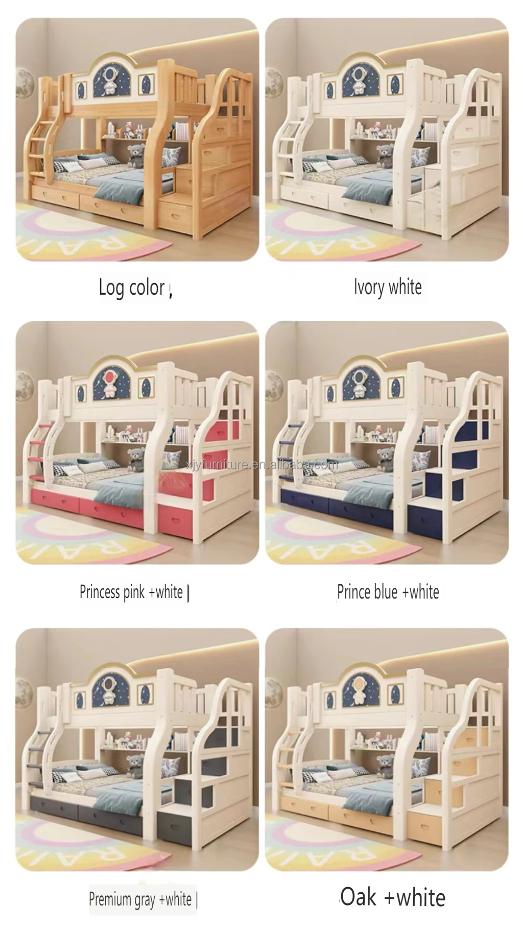Shop Our Factory Original Kid Bunk Bed - Modern & Solid Wood