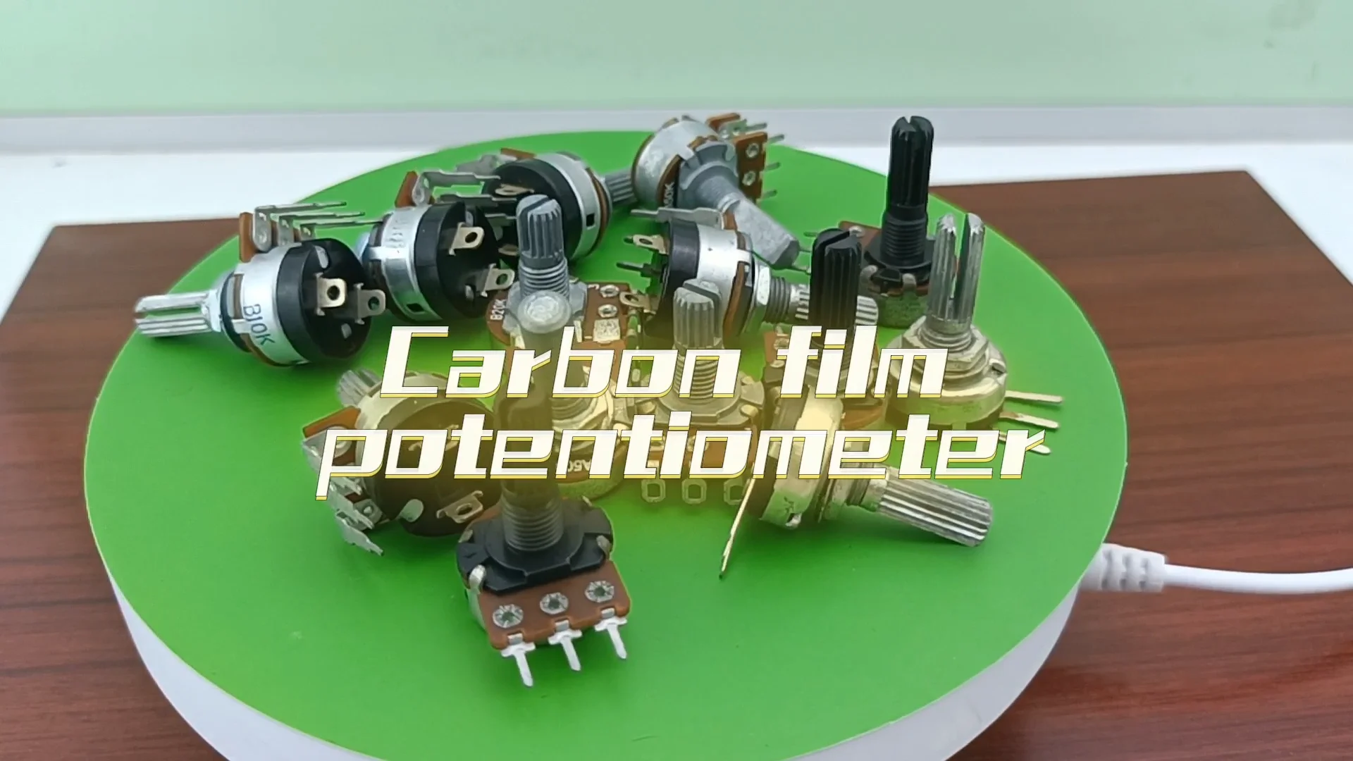 Rotary Potentiometer With Switch For Fan Speed Control B500k B20k - Buy ...