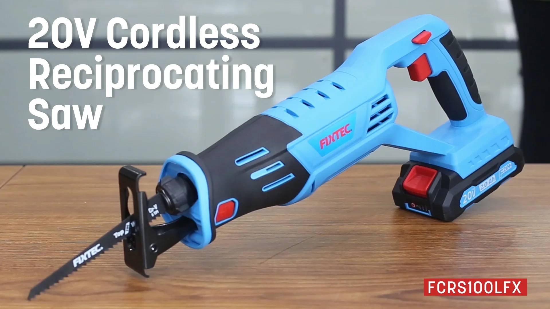 Fixtec Heavy Duty 20v Cordless Hand Portable Power Tool Electric Sabre ...