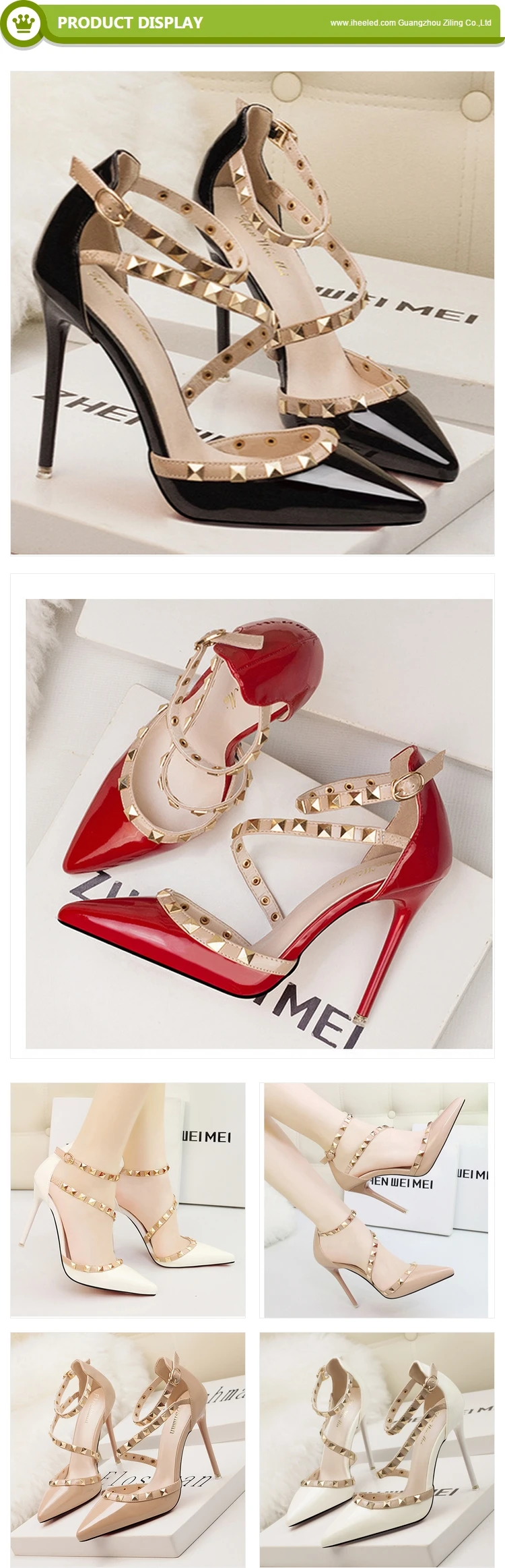 Deleventh Shoes 1138 European Sexy Club Stiletto High Heels Pointy ...