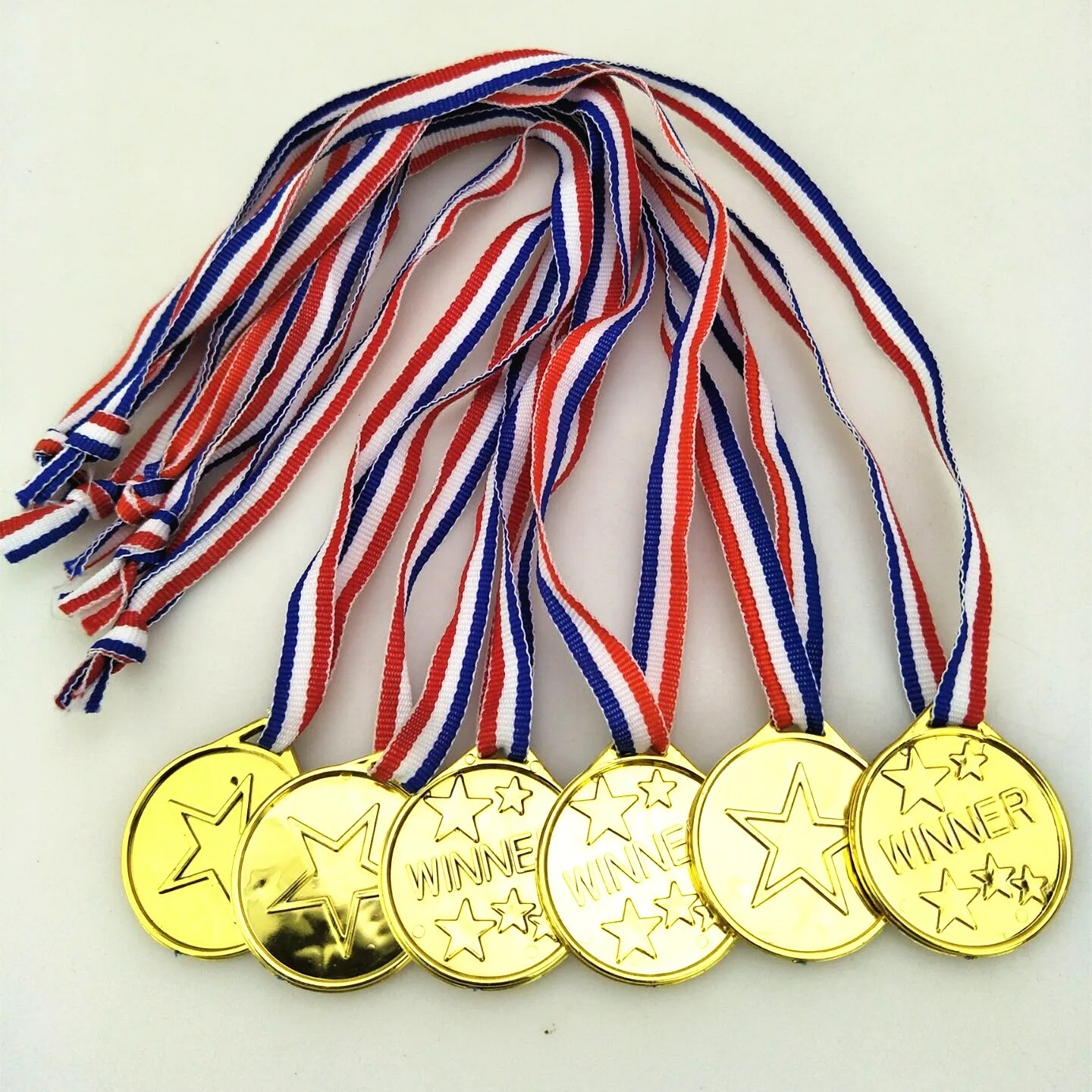 Gold Plated Plastic Cheap Children Medallion Small Size Award Medal ...