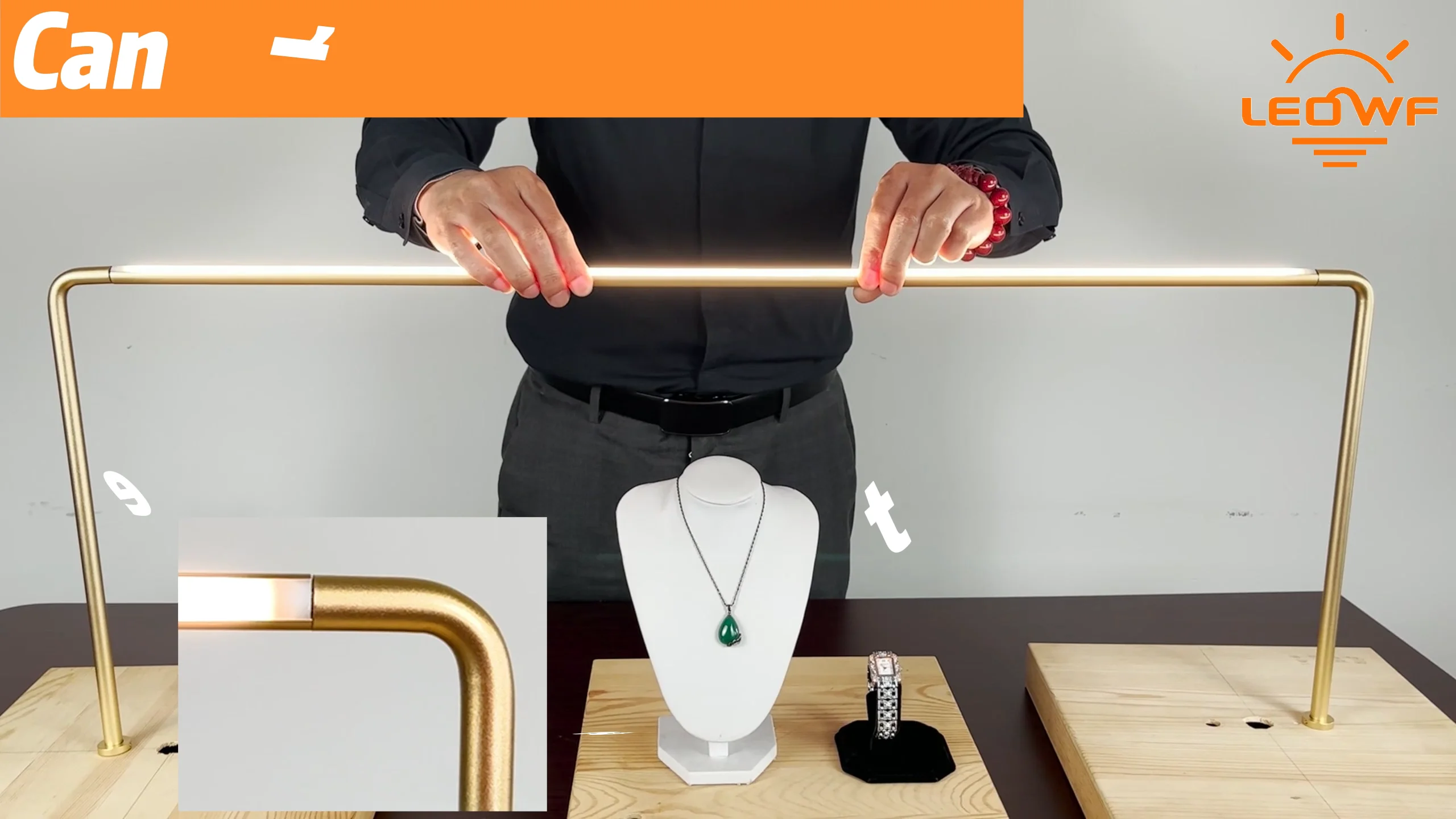 Freely 360 Degree Rotation Mini Led Display Light 0.3m 0.5m 1m Bridge ...